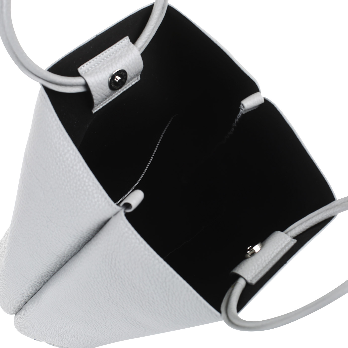 Сумка с металлическими ручками Chatte CA369D_light grey - 2000558046275 ...