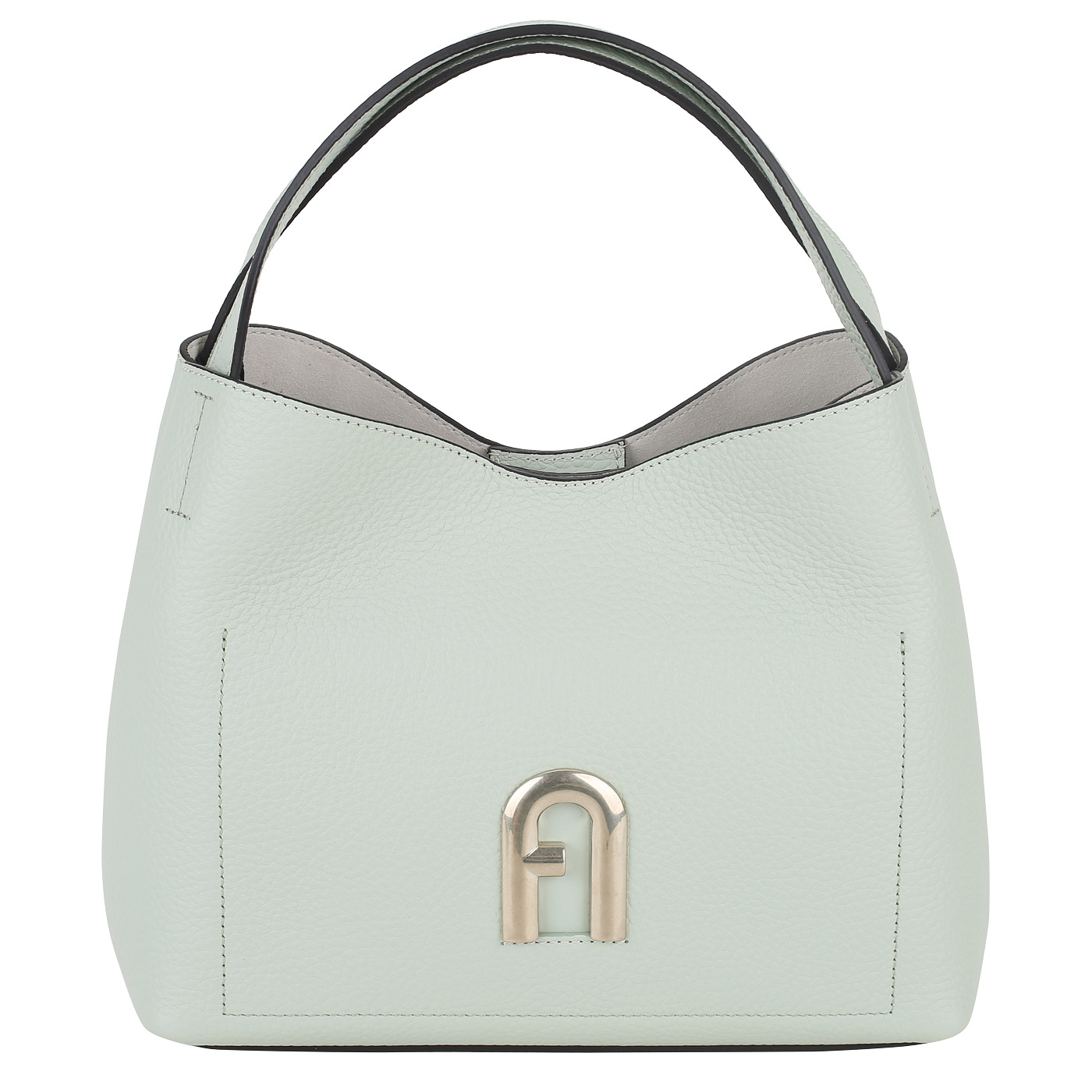 Кожаная сумка Furla Primula WB00507_felce - 2000558491532 зеленый ...