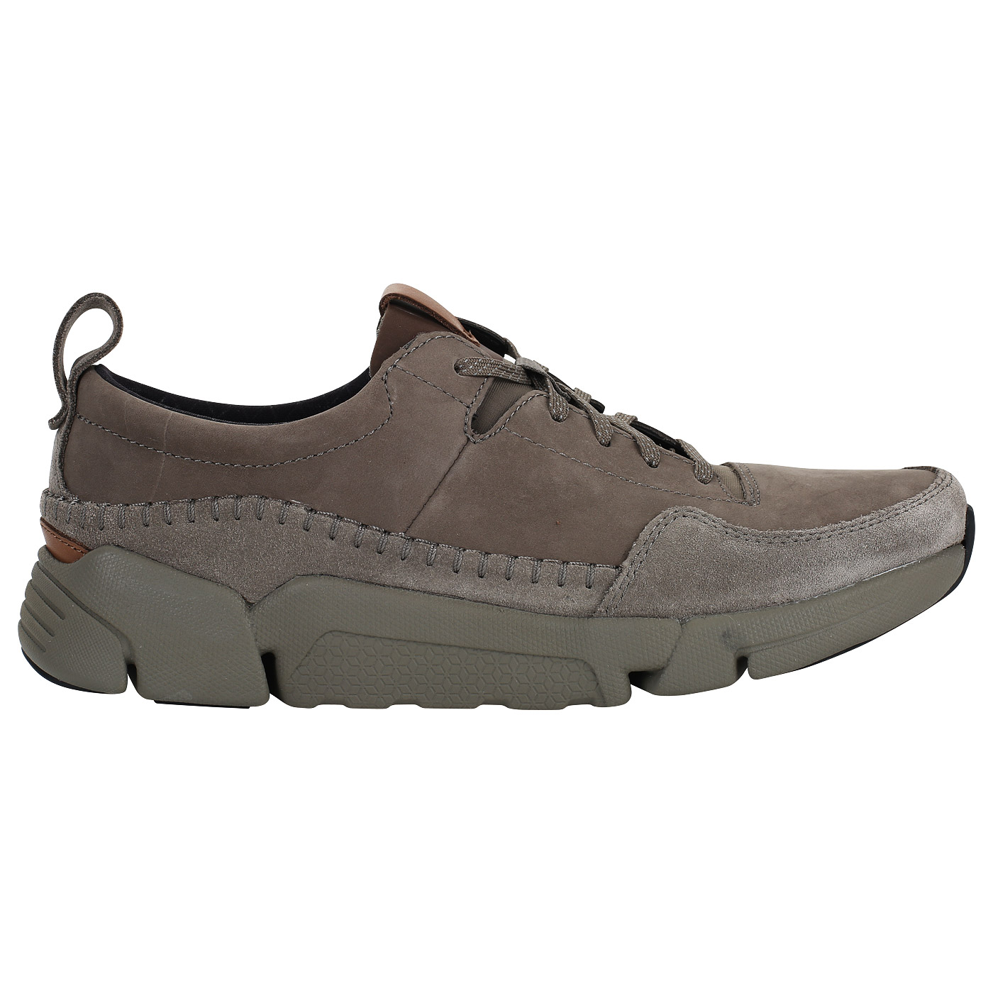 Мужские кроссовки на шнуровке Clarks TriActive Run 26132281_sage*45-i ...