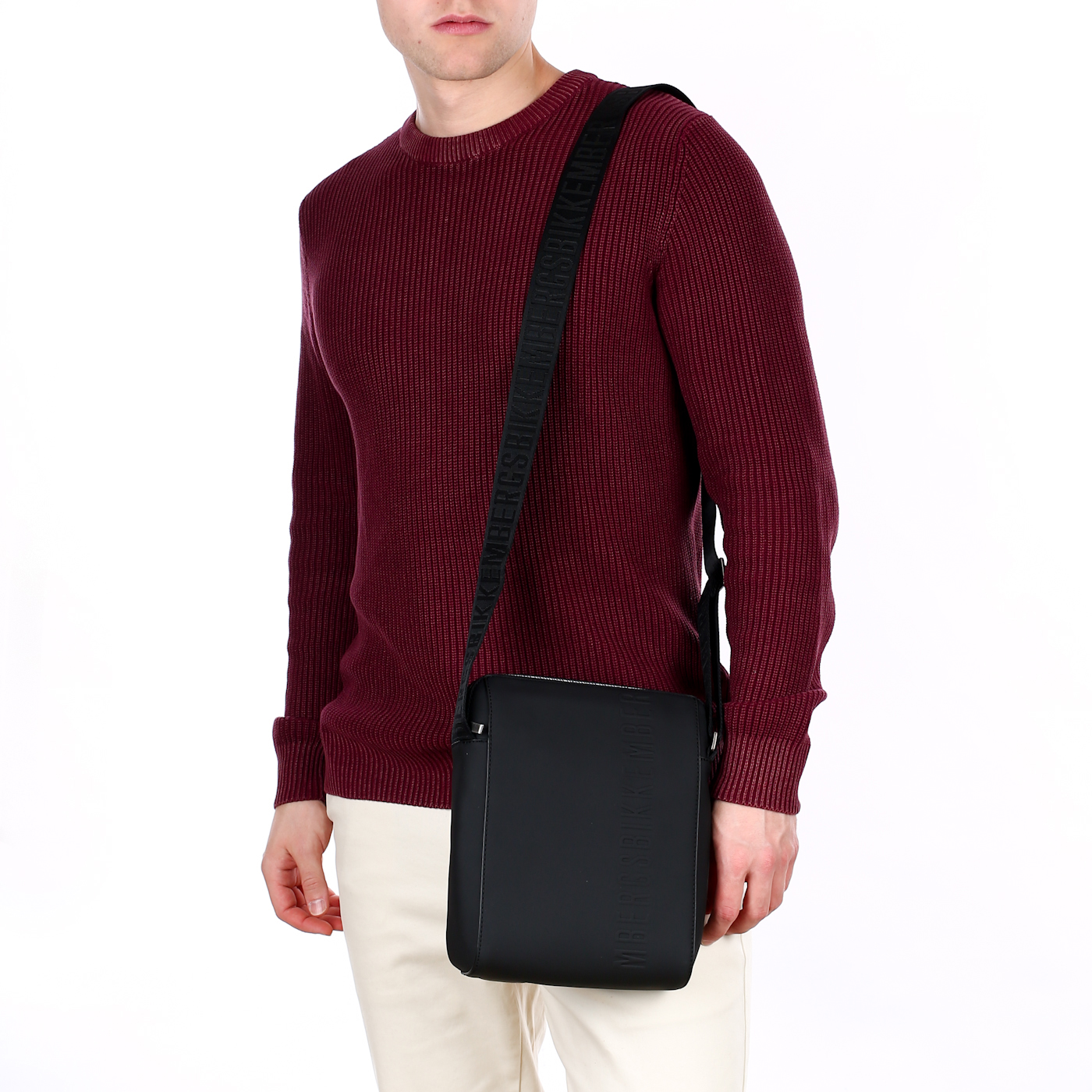 Сумка через плечо Bikkembergs Carter BKBO00031P_black_pc ...