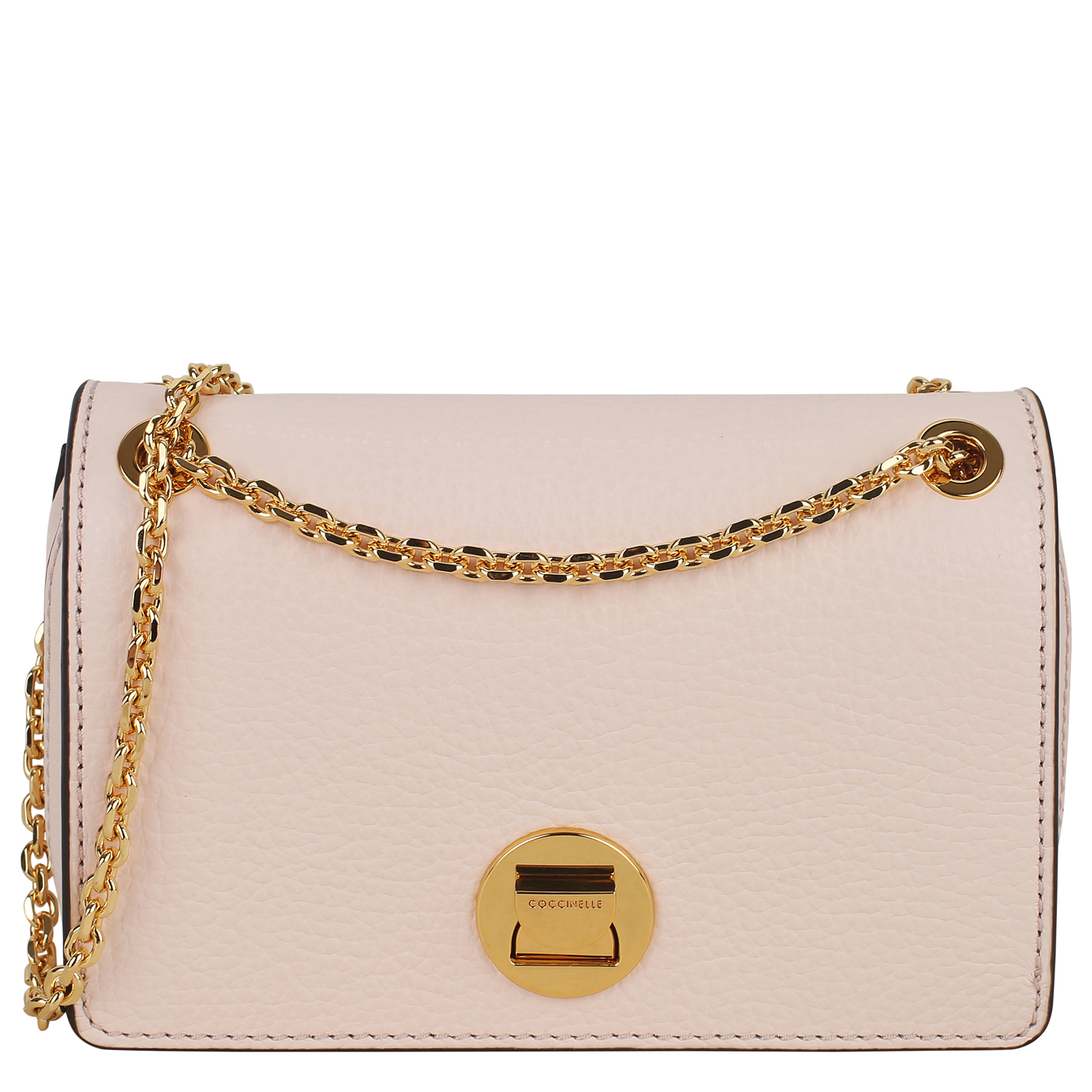 Сумка через плечо с цепочкой Coccinelle Liya MD0 55 P6 01_creamy pink ...