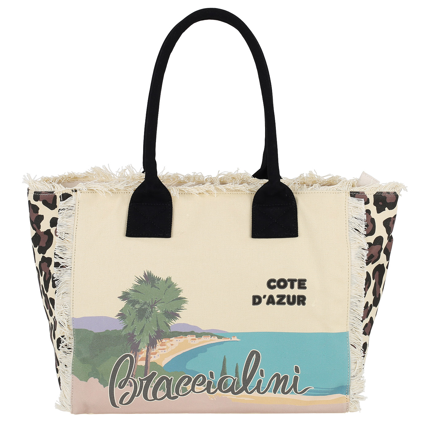 Пляжная сумка Braccialini Summer B17725-TC-3230 - 2000558599320 желтый ...