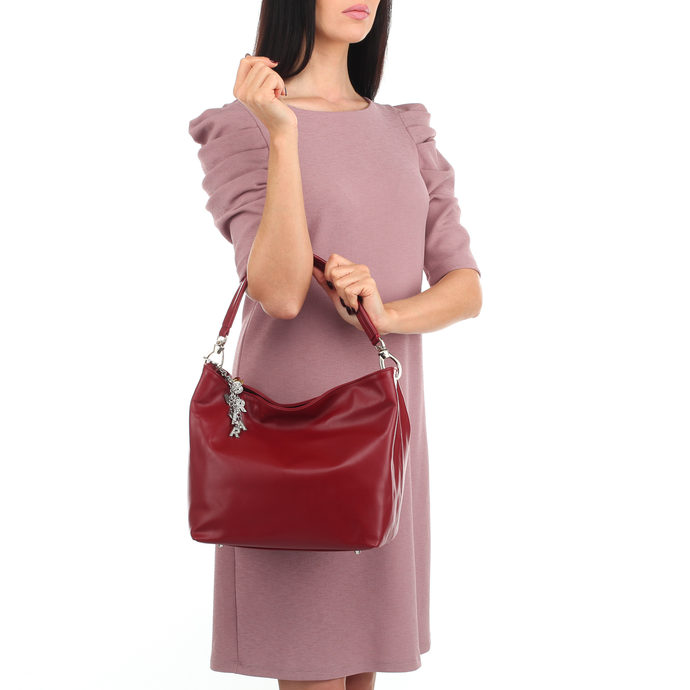 Сумка из красной кожи Sara Burglar Ariel Vitello A0W8S634_rosso ...
