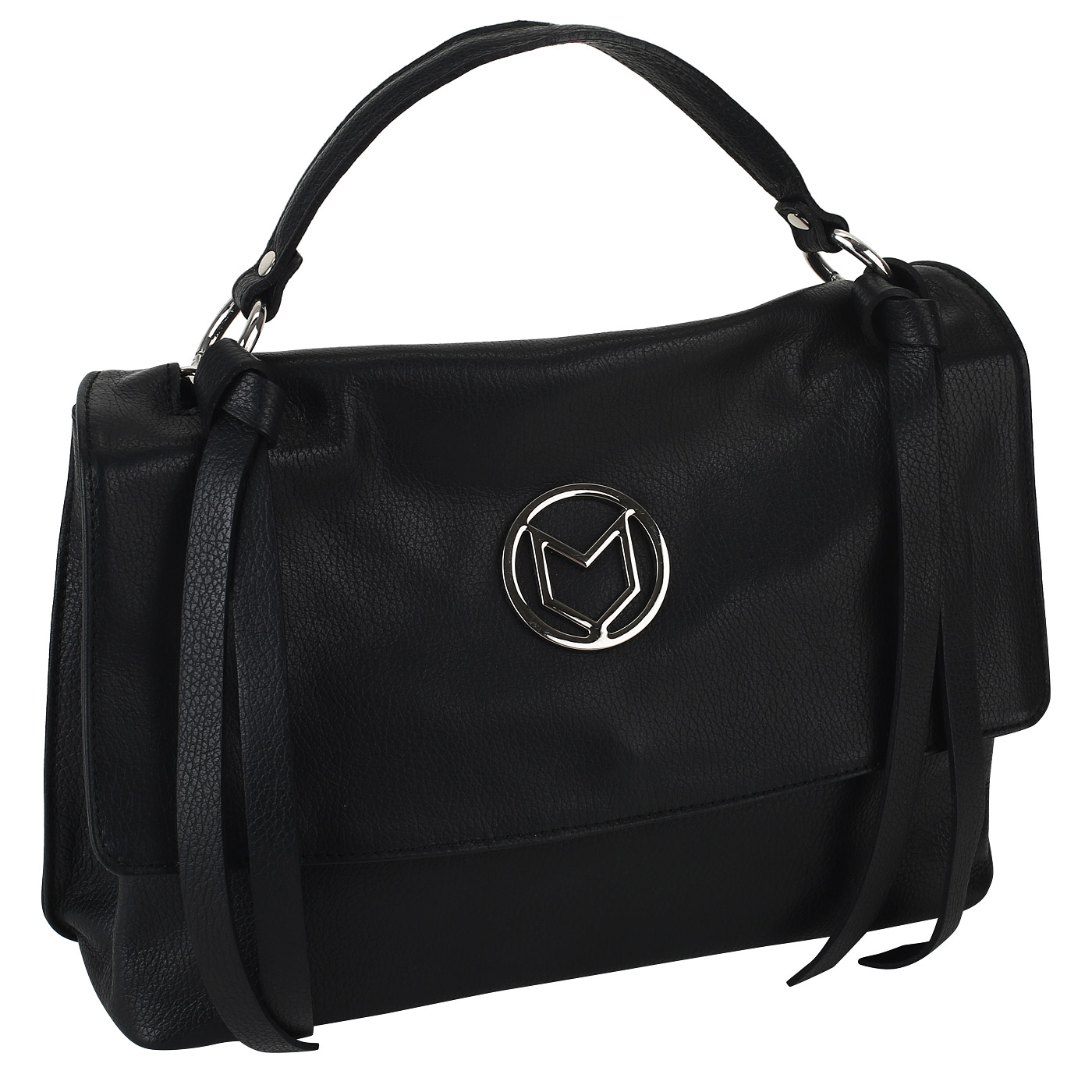 Кожаная сумка Marina Volpe Victoria MV-J646_black - 2000558286541 ...