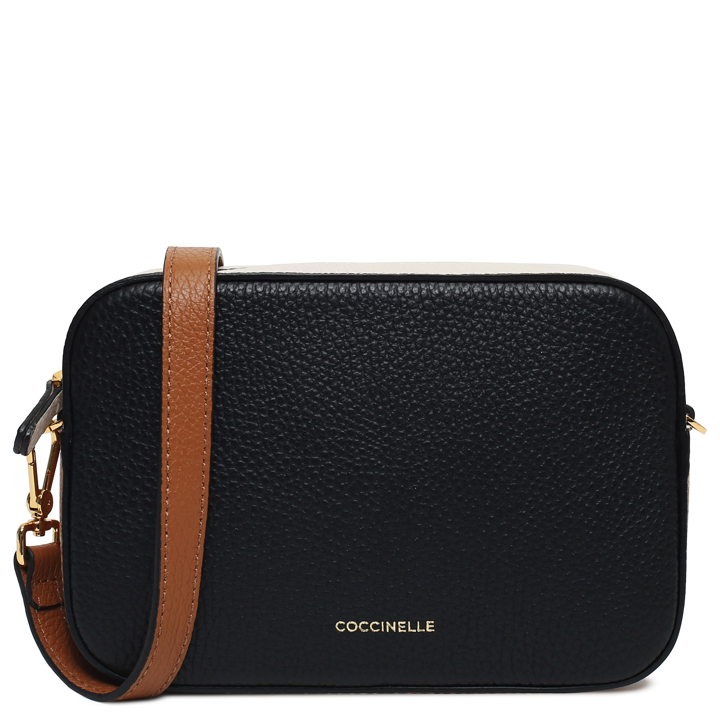 Сумка через плечо Coccinelle Tebe Tricolor RWF 55 I1 01 788_noir/lambs ...