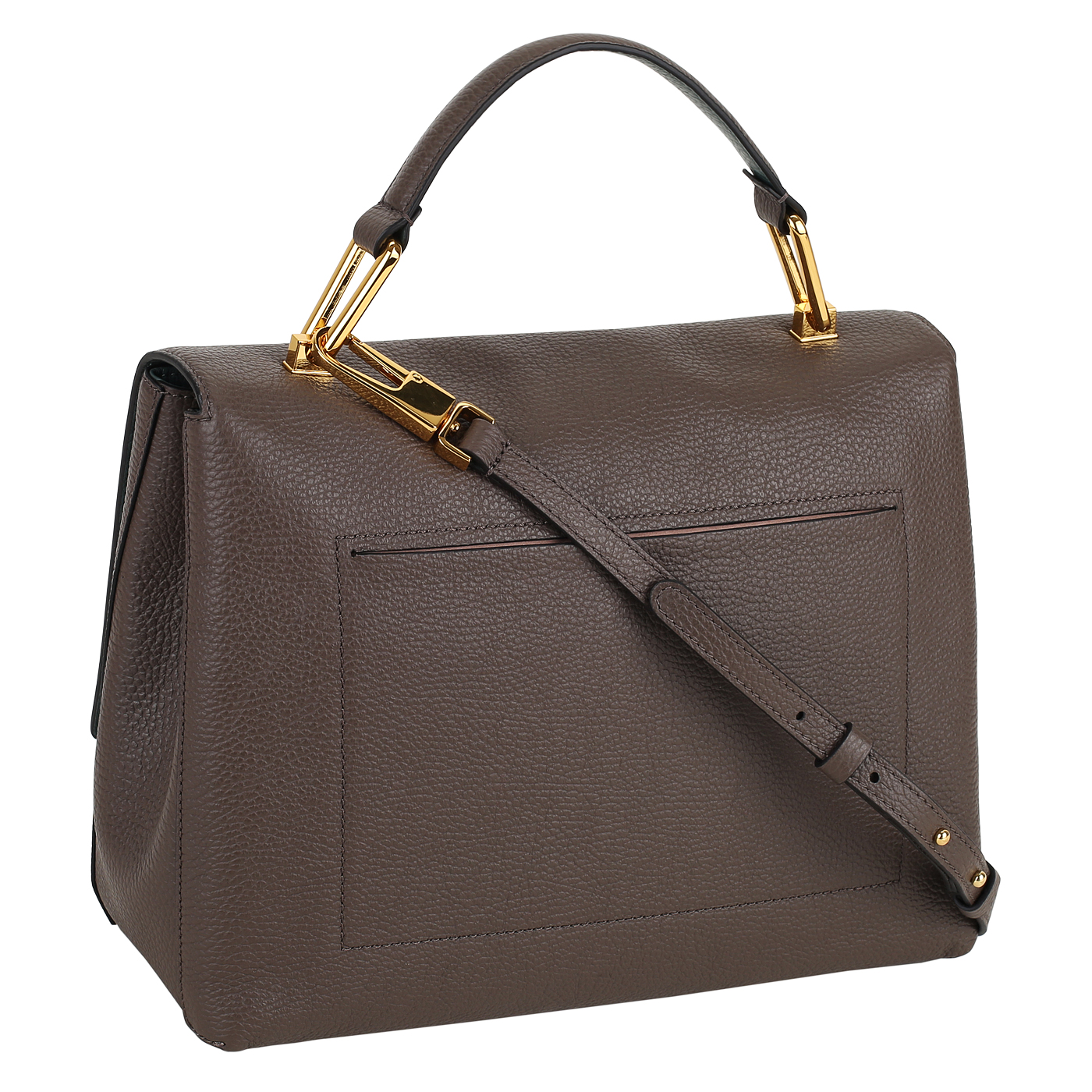 Кожаная сумка Coccinelle Liya MD0 18 01 01_coffee/kale green_pc ...